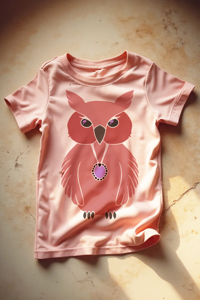 Plotterdatei SVG - Eule mit Amulett – Sunny Artis